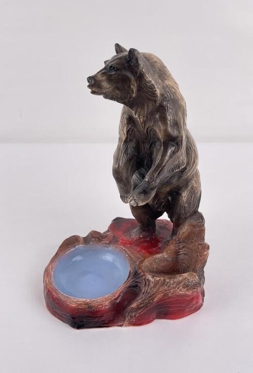 Bob Scriver | Bear Ashtray Sculpture | MutualArt