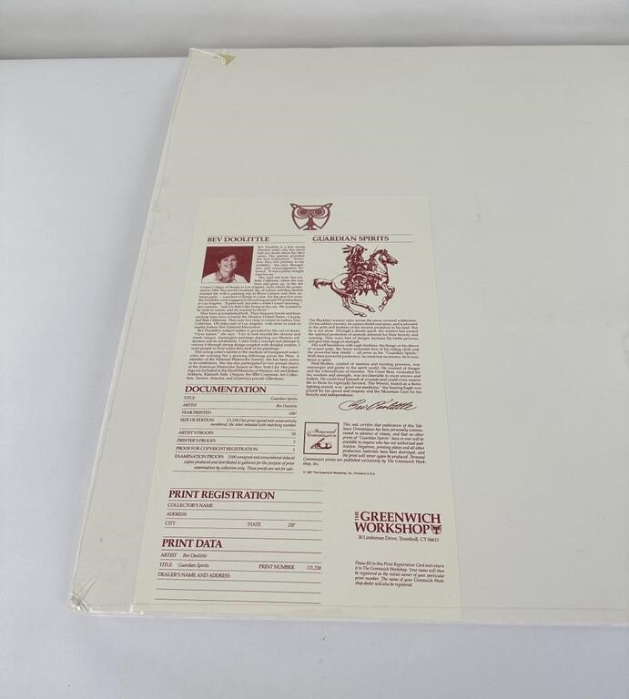 Bev Doolittle | Guardian Spirits | MutualArt