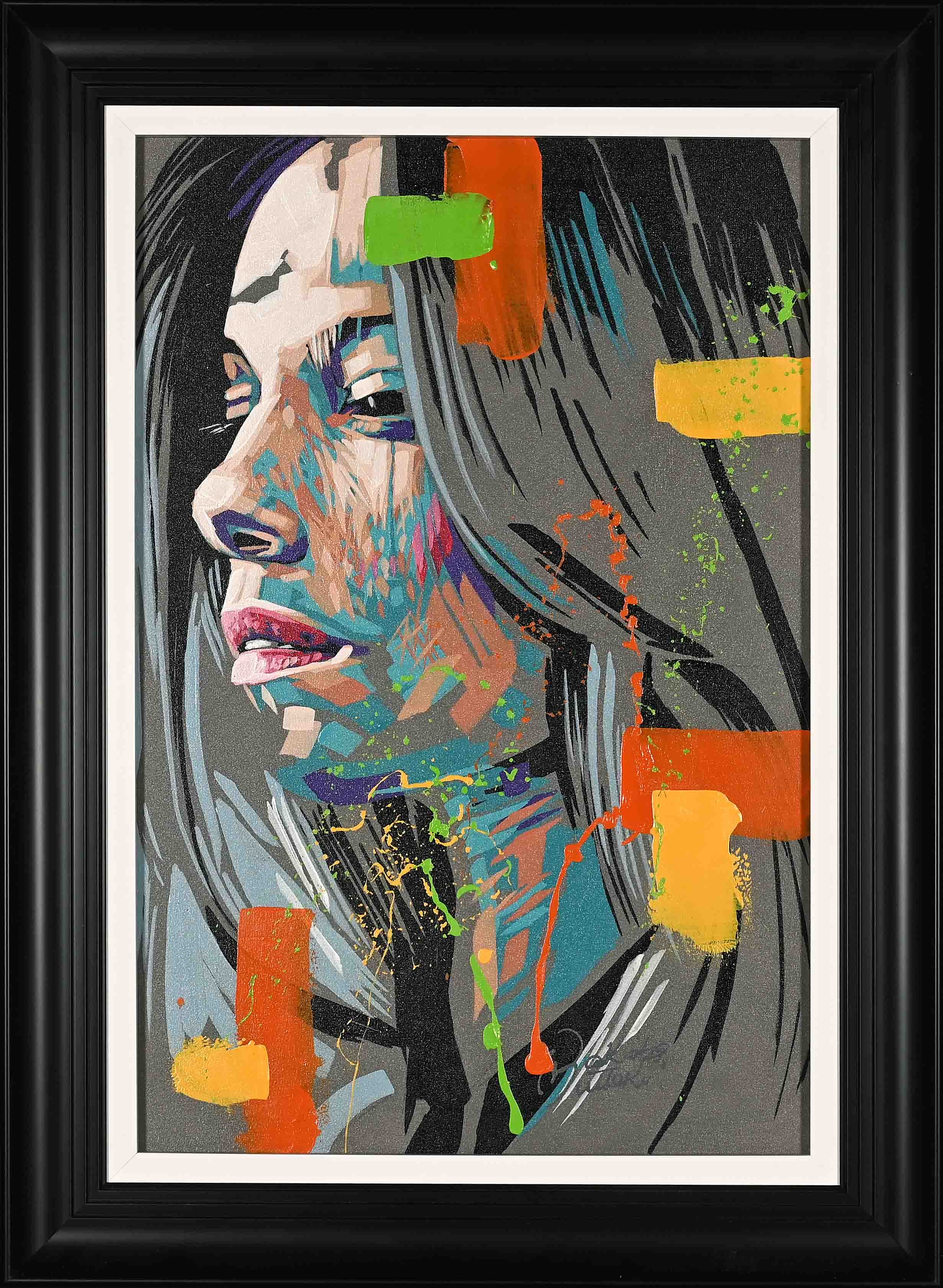 Wakaba Mutheki | Portrait of a Woman in Profile | MutualArt