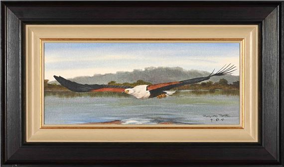 Gerhard Smit | Fish Eagle Cruising | MutualArt
