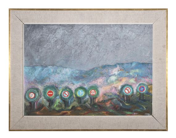 Jose Luis Barral | EL TRÁFICO EN EL PAISAJE | MutualArt