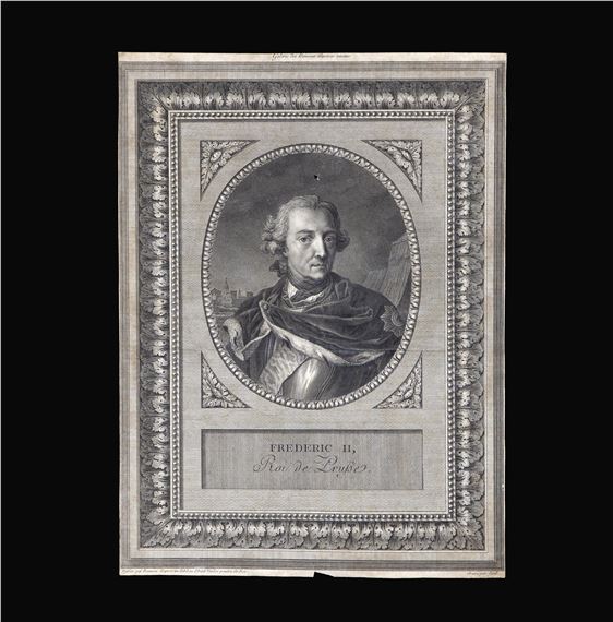 Charles Amédée Philippe van Loo | REY FREDERIC II REY DE PRUSIA | MutualArt