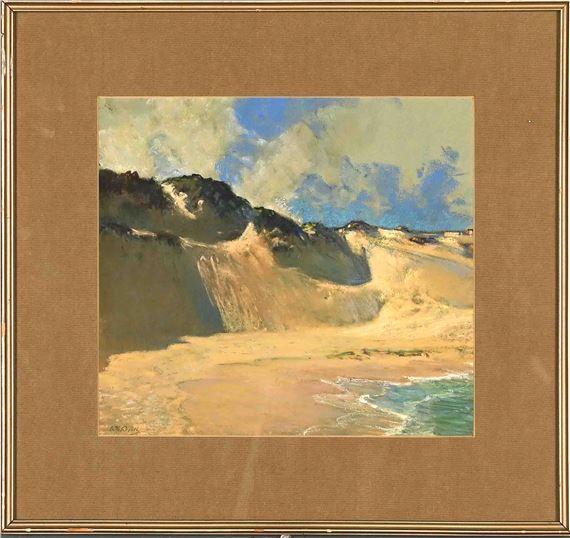 Walter Gilbert Wiles | Figures on a Beach | MutualArt