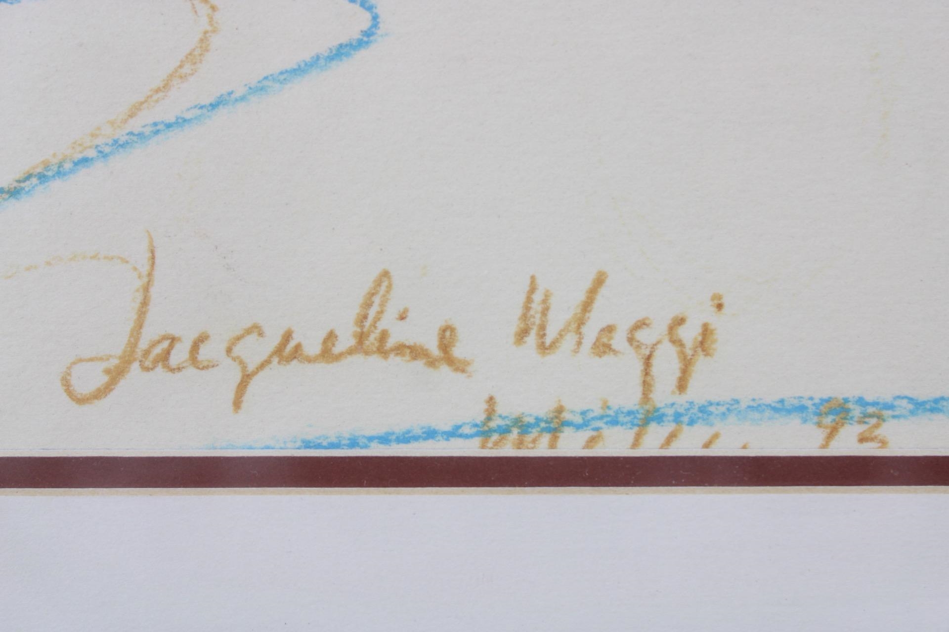 Jacqueline Maggi | Framed Pop Art Drawing of Keys | MutualArt