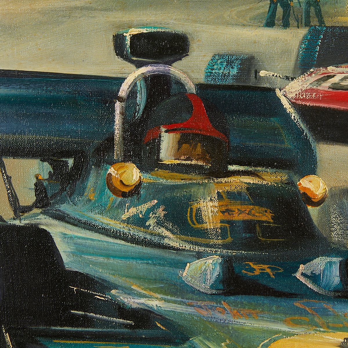 Dion Pears | An energetic Formula One race | MutualArt