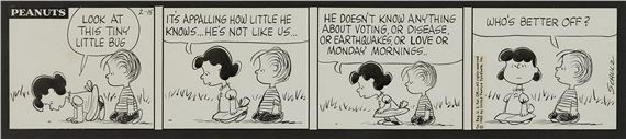 Charles Schulz | Peanuts comic strip (1965) | MutualArt