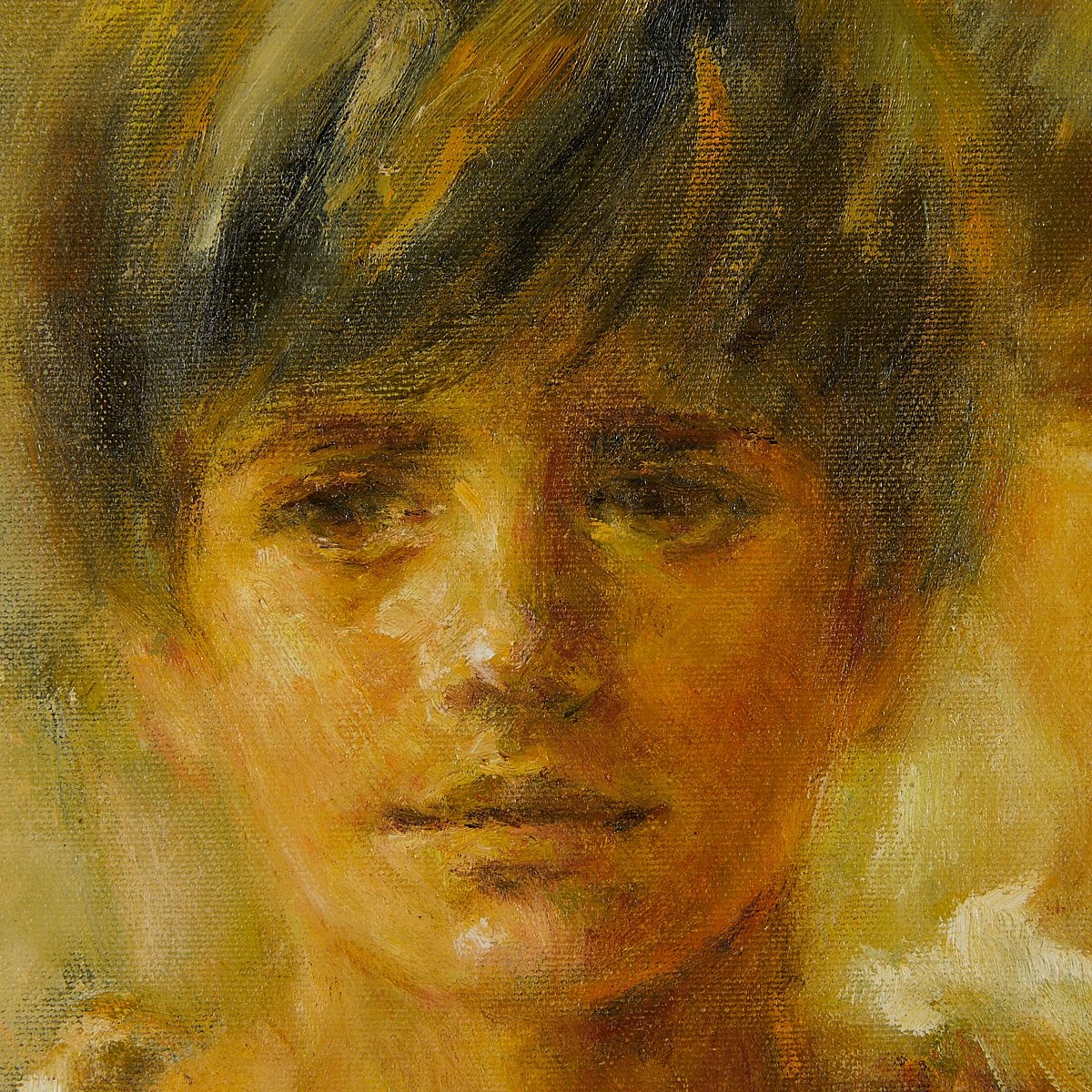 Lisette De Winne | A group of children | MutualArt