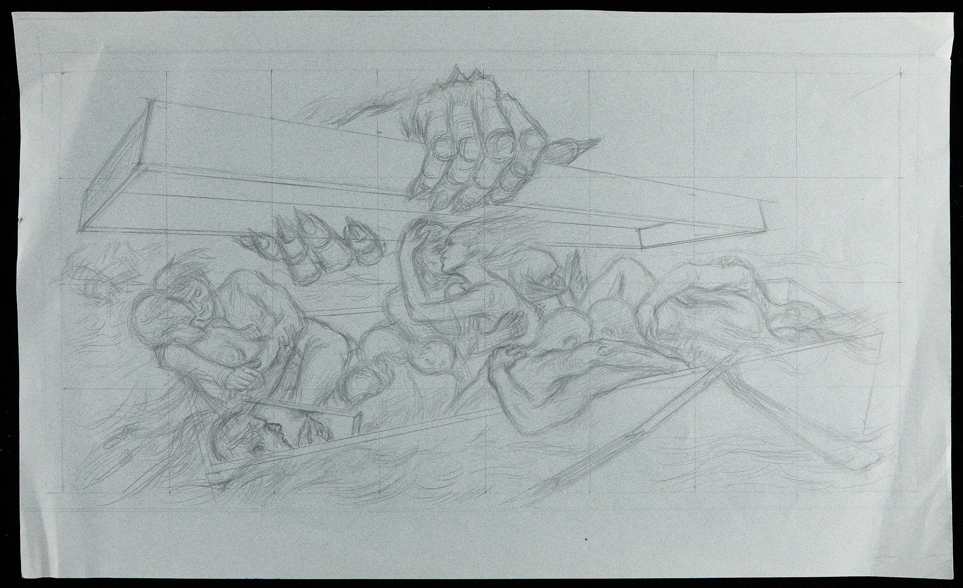 Paul Cadmus | Sinuously intertwined couples spilling from a box which ...