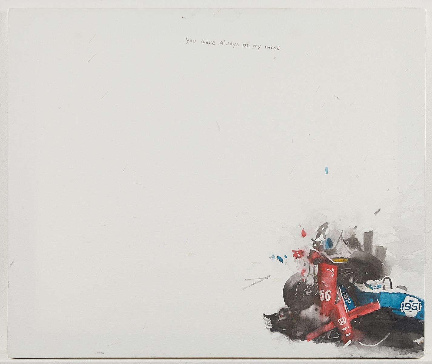 David Rathman | A red and blue car energetically crashing into an ...