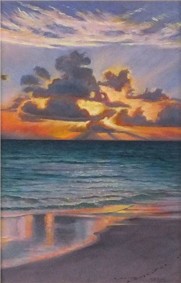 Charles Summers | Sunrise seascape (2006) | MutualArt
