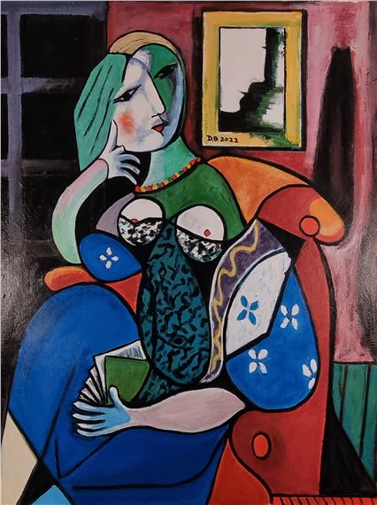 Pablo Picasso | Girl with a Book (2022) | MutualArt