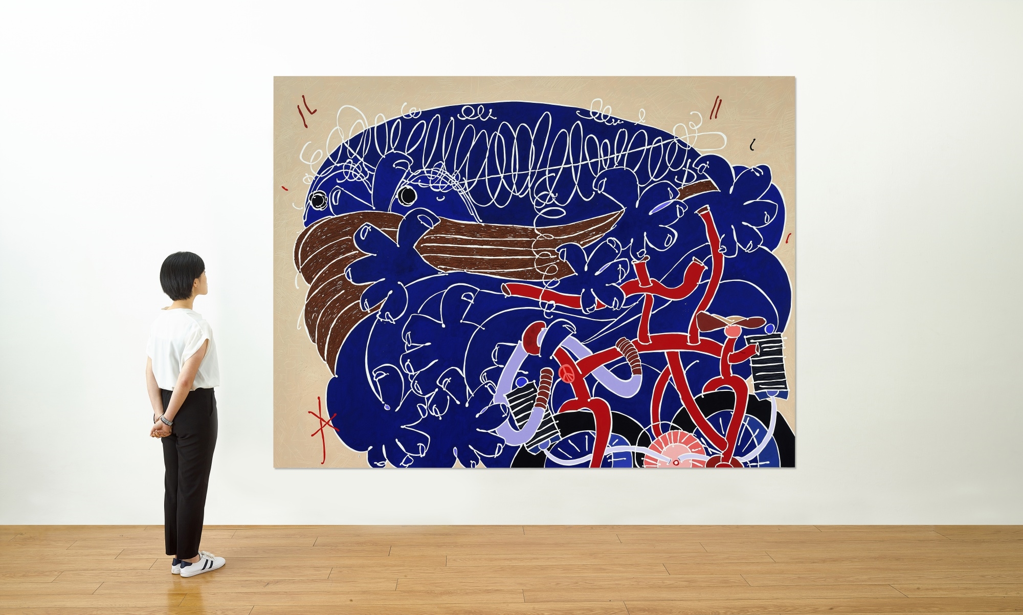 Timothy Curtis | Blue Fontaine | MutualArt