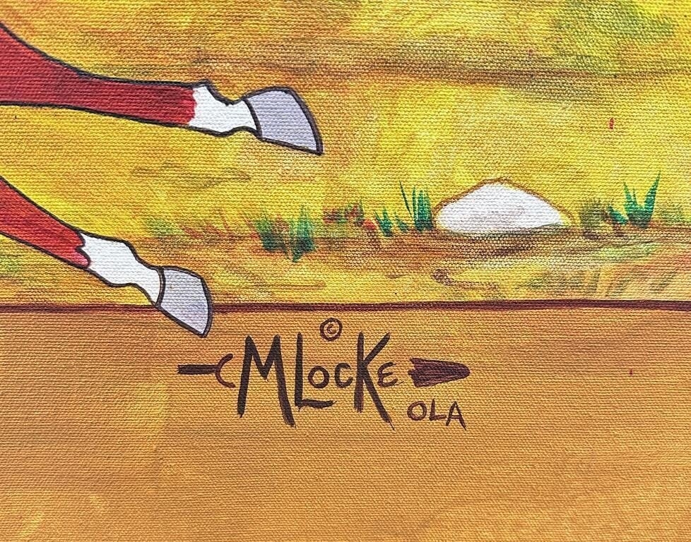 Merle Locke | Indian Dragonfly Chaser | MutualArt