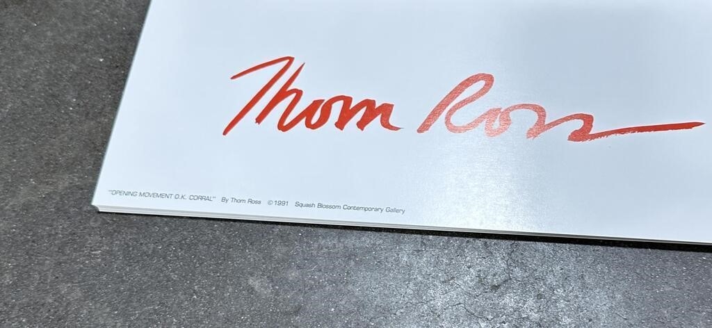 Thom Ross | Opening Movement OK Corral Prints | MutualArt