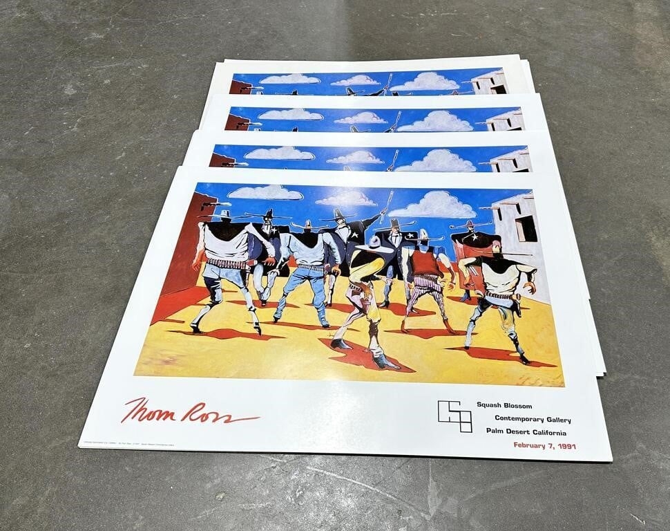 Thom Ross | Opening Movement OK Corral Prints | MutualArt