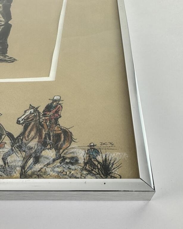 Dale Crawford | Butch Cassidy Drawing | MutualArt