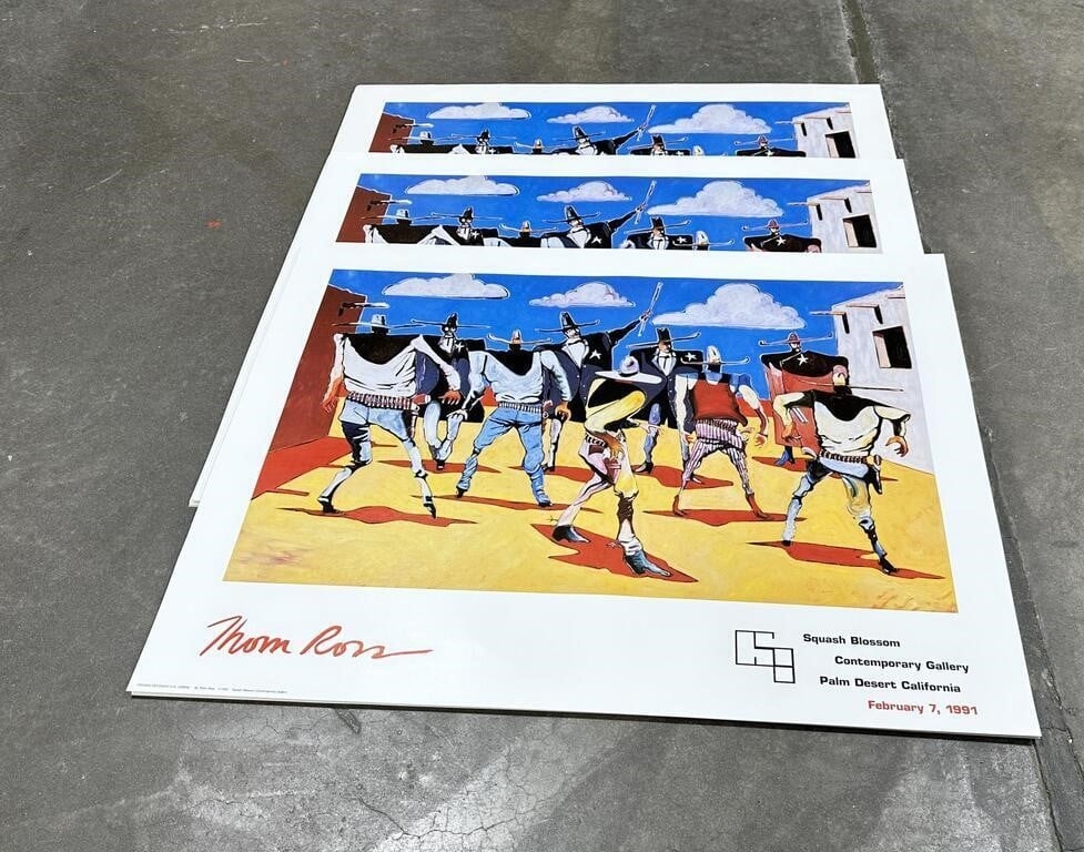 Thom Ross | Opening Movement OK Corral Prints | MutualArt