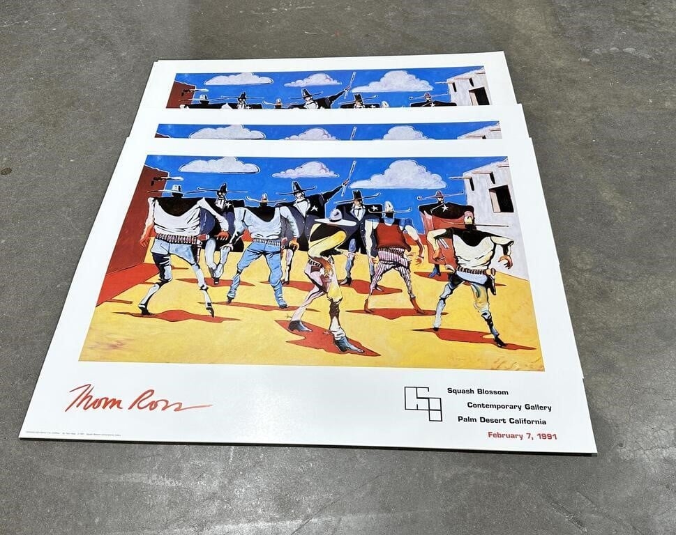 Thom Ross | Opening Movement OK Corral Prints | MutualArt