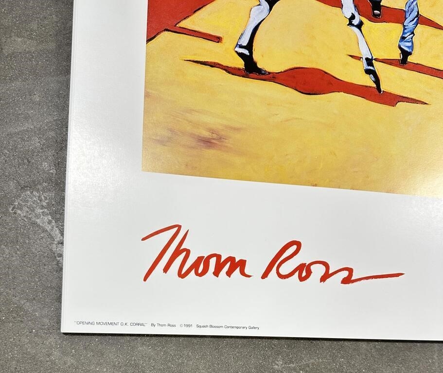 Thom Ross | Opening Movement OK Corral Prints | MutualArt