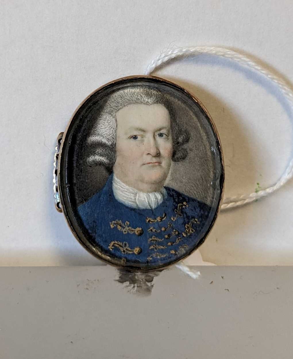 Thomas Redmond | Portrait miniature of a gentleman | MutualArt