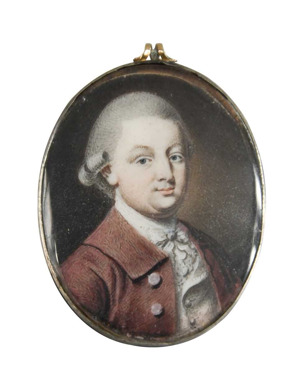 Thomas Redmond | Portrait miniature of a gentleman | MutualArt