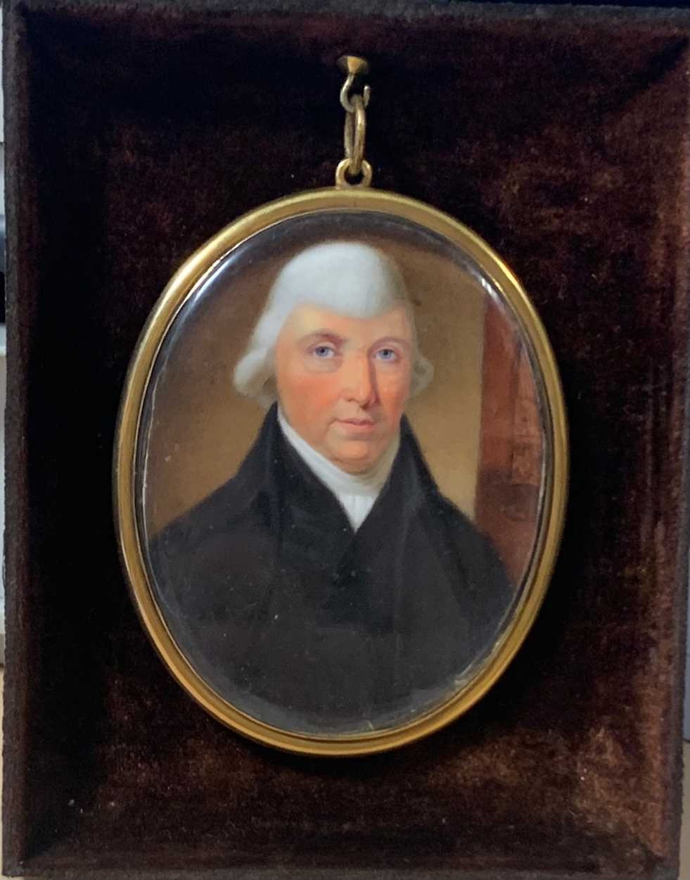 English School, 19th Century | Portrait miniature of Joseph Walker of ...