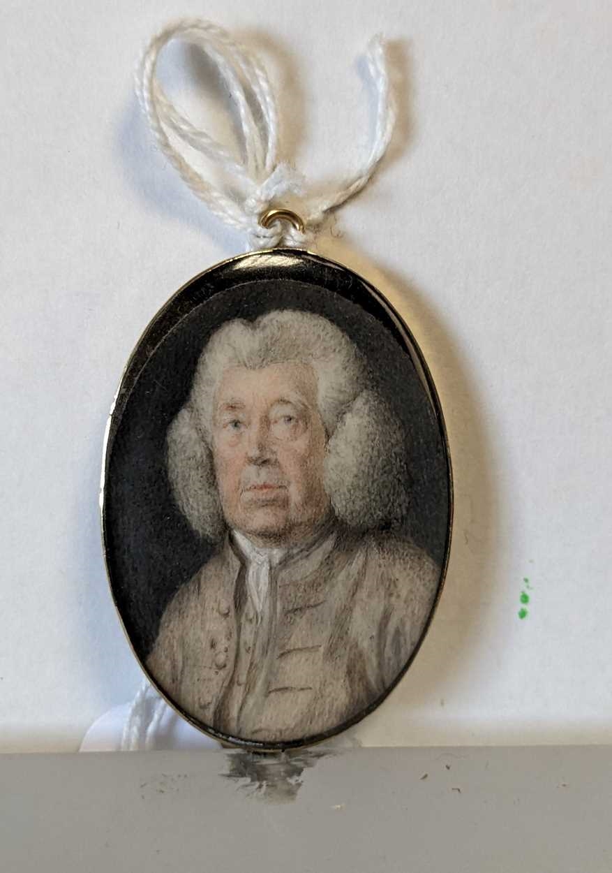Gervase Spencer | Portrait miniature of a gentleman | MutualArt
