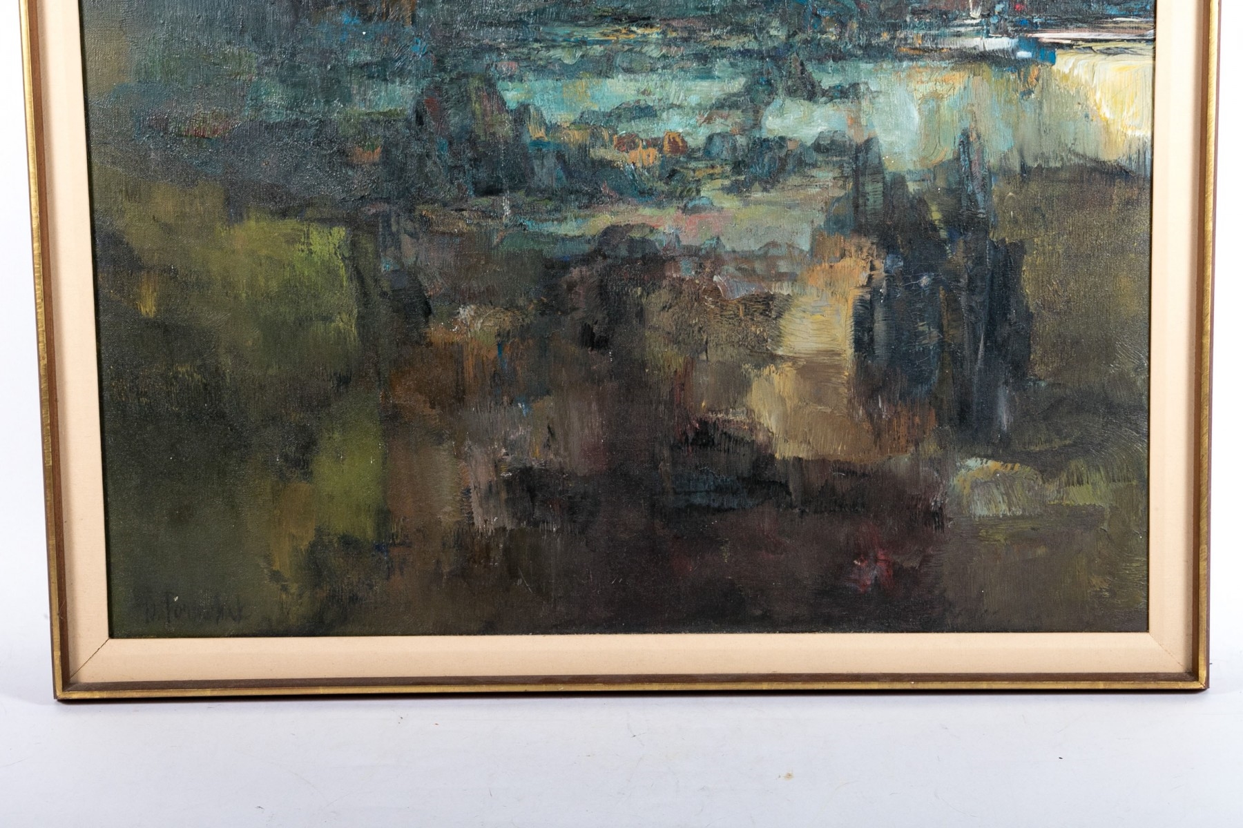 David D. Porinchak | Abstract Moody Landscape | MutualArt
