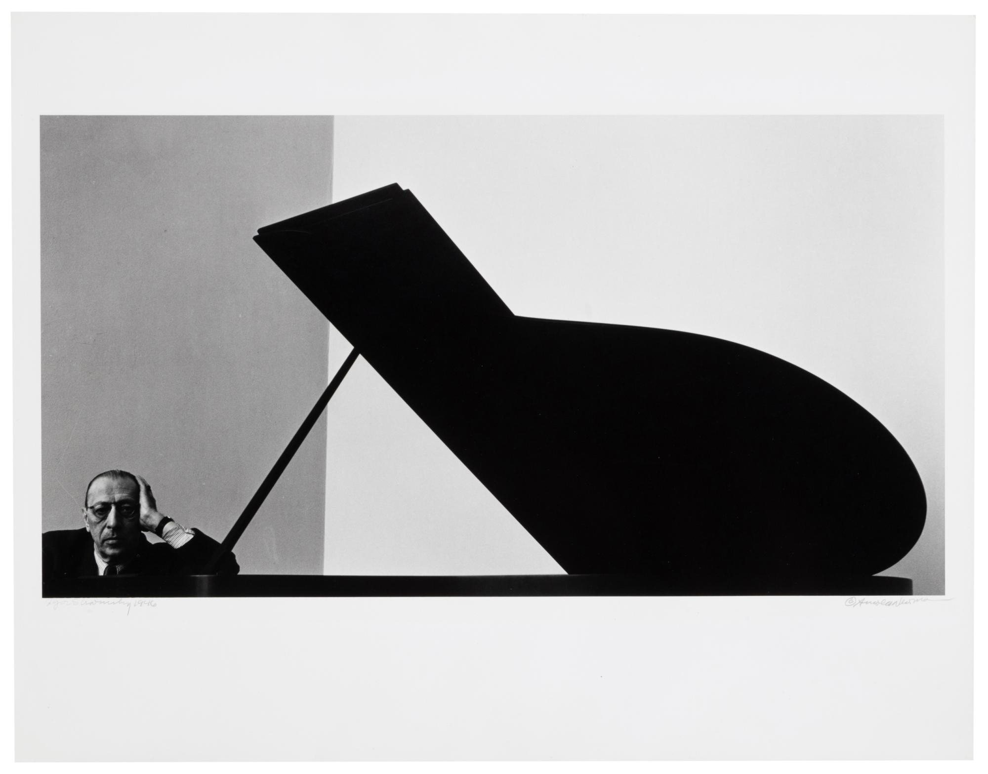 Arnold Newman | Igor Stravinsky, 1946 (1946) | MutualArt