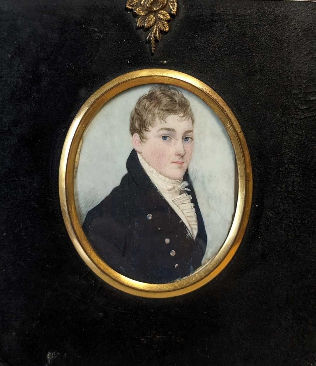 Frederick Buck | Portrait miniature of a young gentleman (2018) | MutualArt