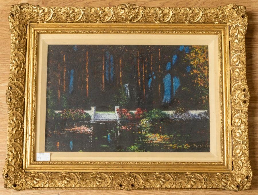 Thomas Edwin Mostyn | Classical garden lake | MutualArt