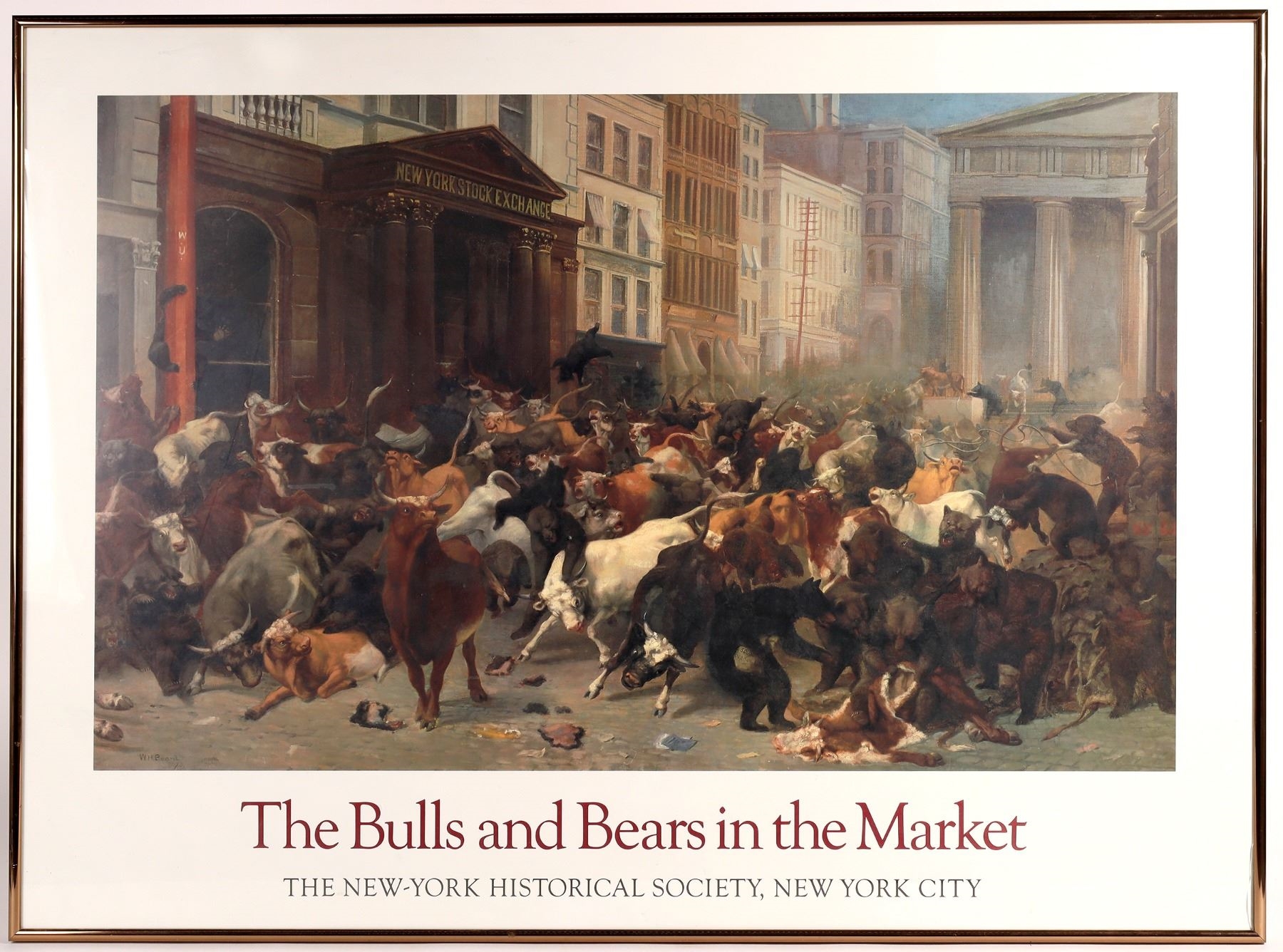 William Holbrook Beard | Bulls and Bears in the Market NY Historical ...