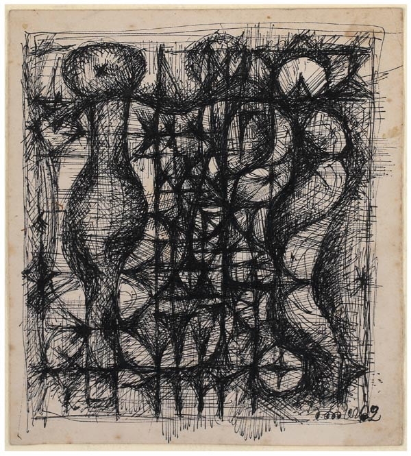 Ülo Sooster | Untitled (1962) | MutualArt