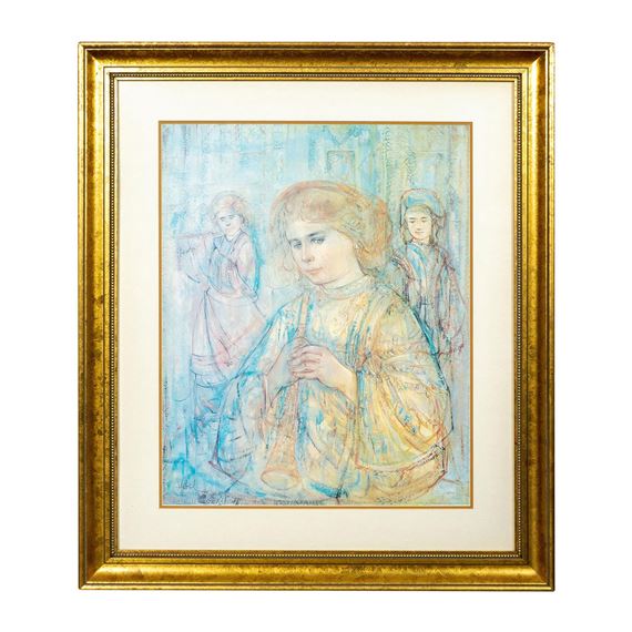 Edna Hibel | Limited Edition Lithograph (1982) | MutualArt