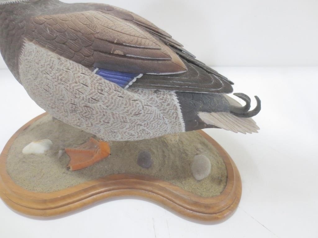 Jack Reade | WOOD MALLARD DUCK CARVING BY JACK READE | MutualArt