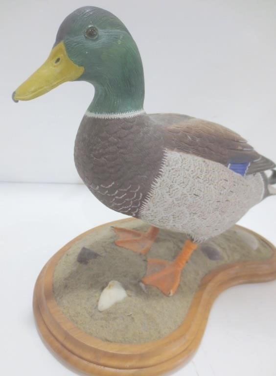 Jack Reade | WOOD MALLARD DUCK CARVING BY JACK READE | MutualArt