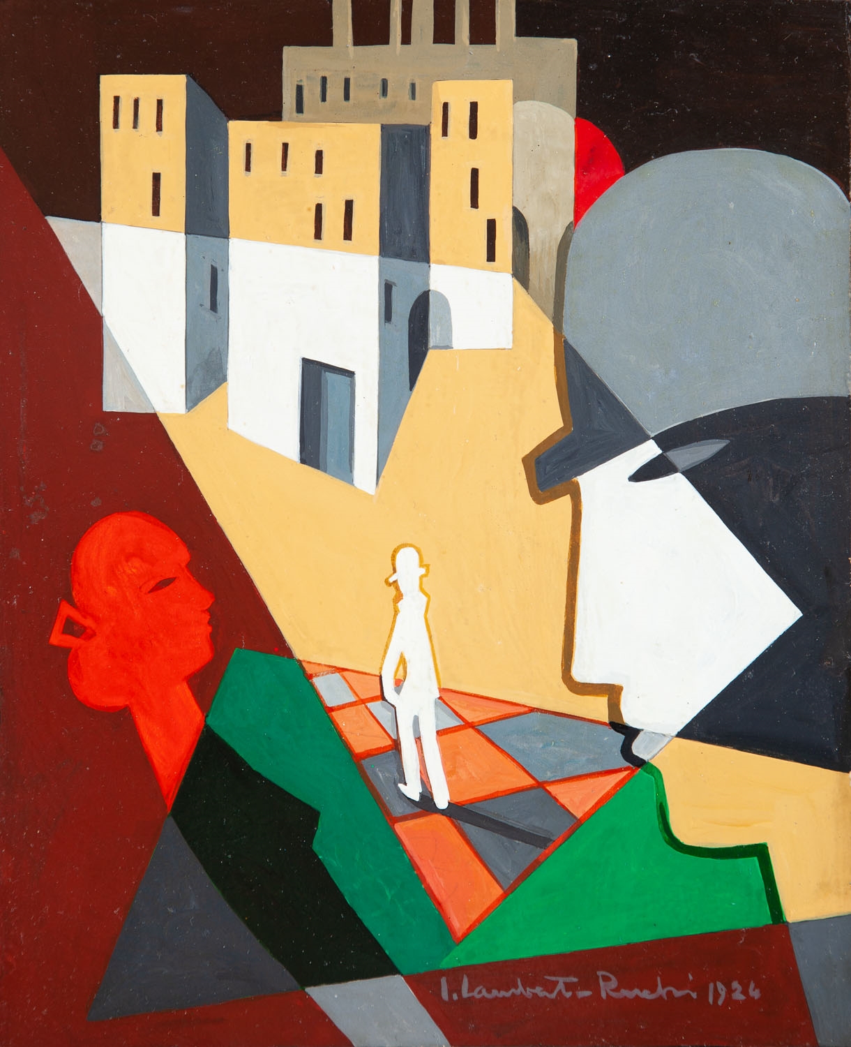 Jean Lambert-Rucki | L'HOMME ET SON CHIEN (1927) | MutualArt