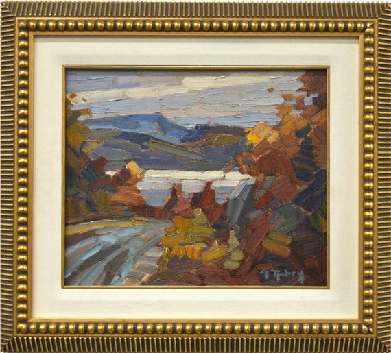 Gaston Rebry | Fall landscape (1978) | MutualArt