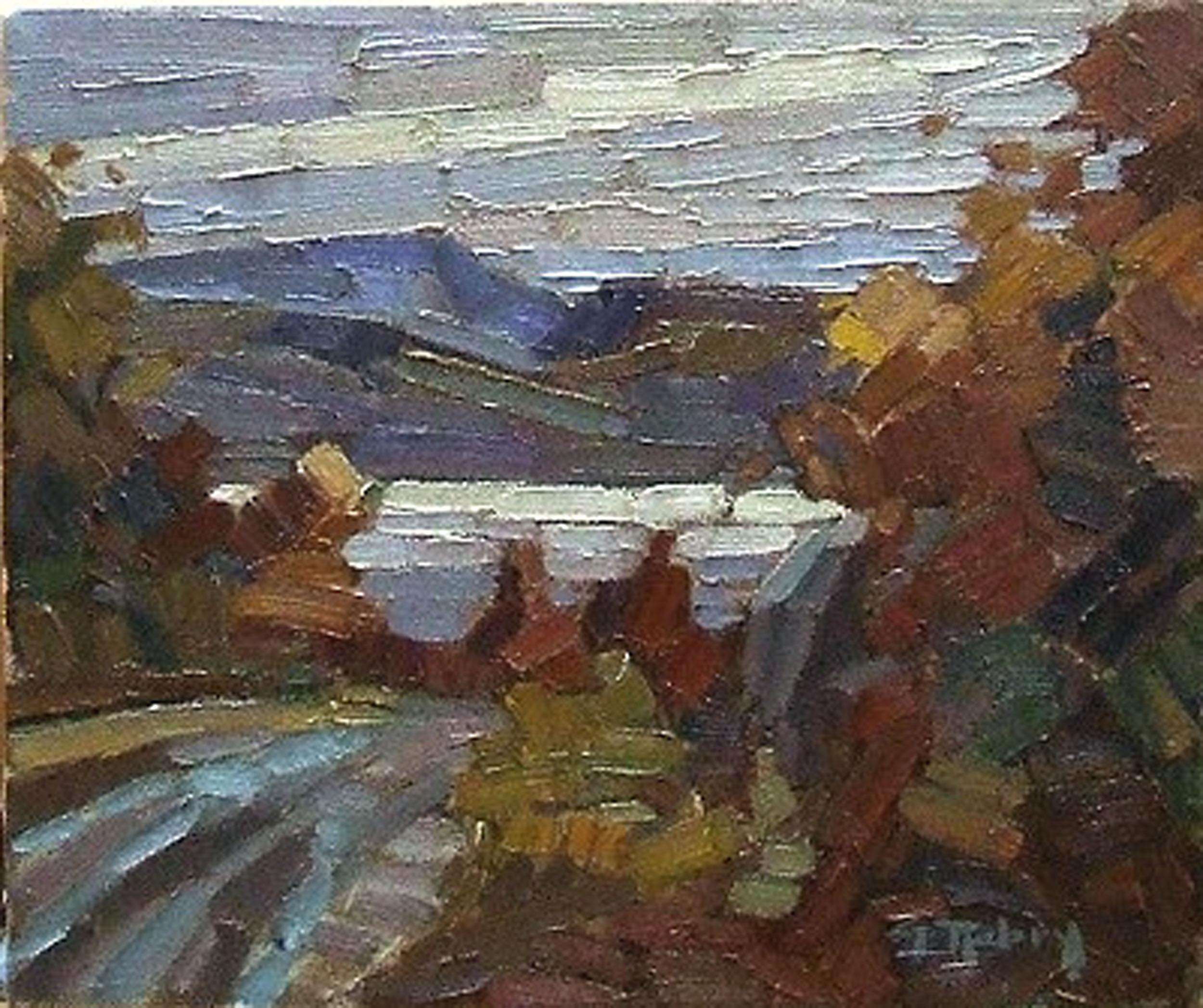 Gaston Rebry | Fall landscape (1978) | MutualArt