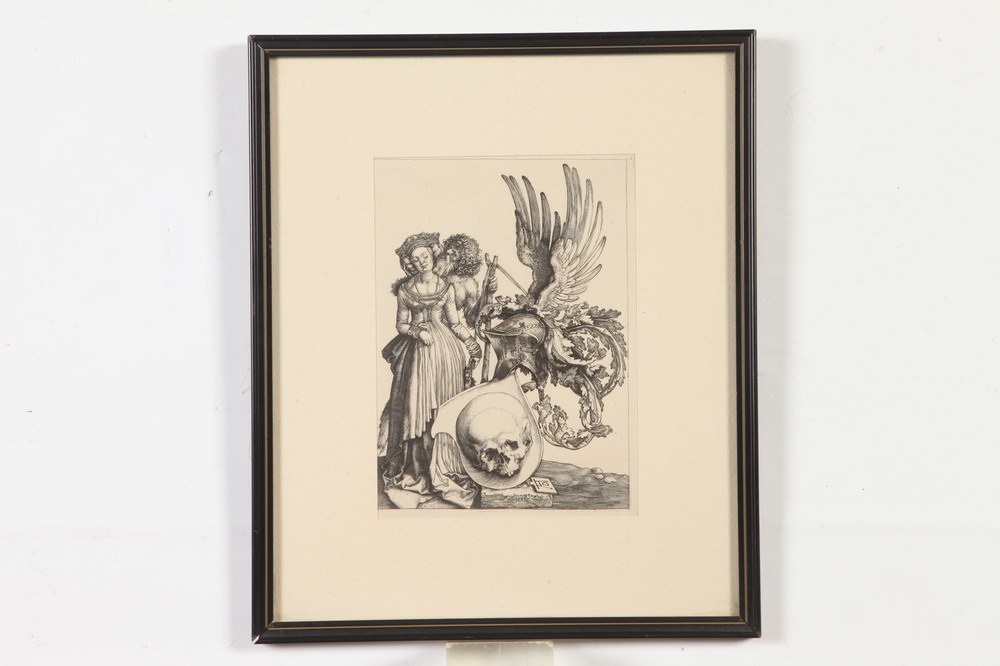 Amand Durand | Coat of arms with a skull Albrecht Durer's Coat of arms ...