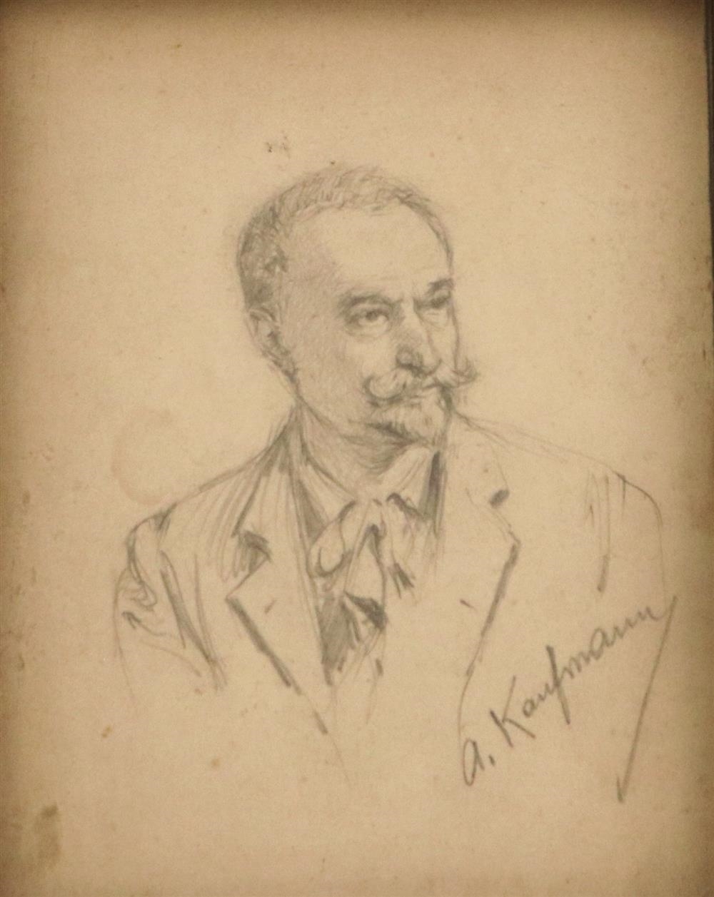 Adolf Kaufmann | A Friend's Portrait, | MutualArt