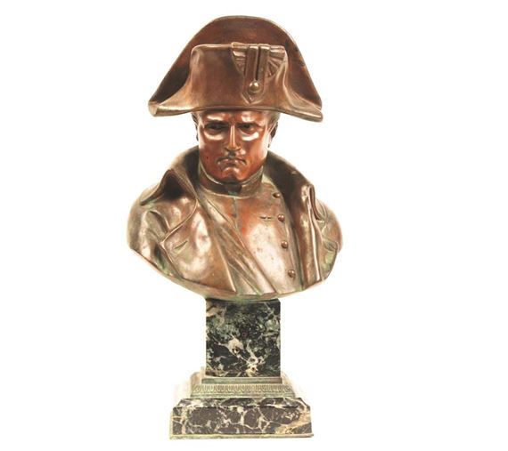 Emile Pinedo | BRONZE BUST OF NAPOLEON AFTER EMILE PINEDO (1840-1916 ...