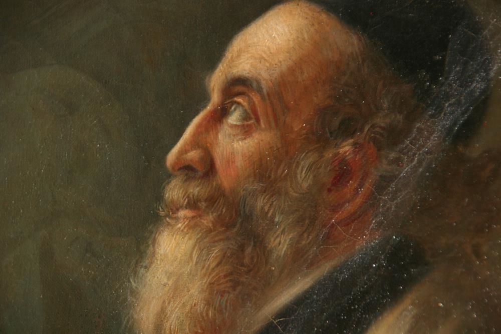 Maurycy Gottlieb | PORTRAIT OF A RABBI, | MutualArt