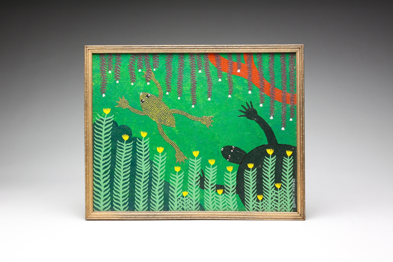 Rodney Hardee | The Turtle and the Frog | MutualArt