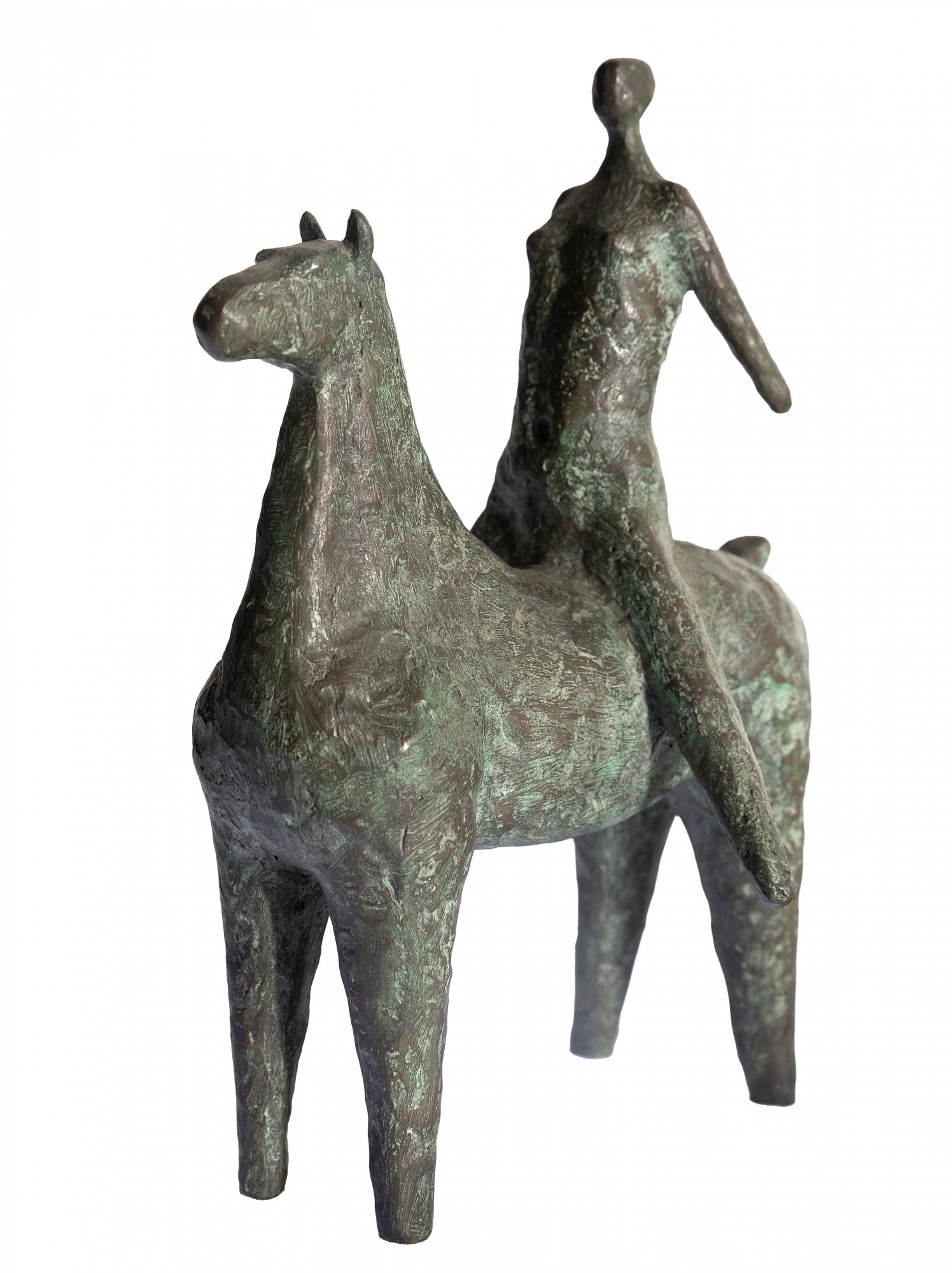 Vasco Prado | Cavalo com Figura Feminina (1939) | MutualArt