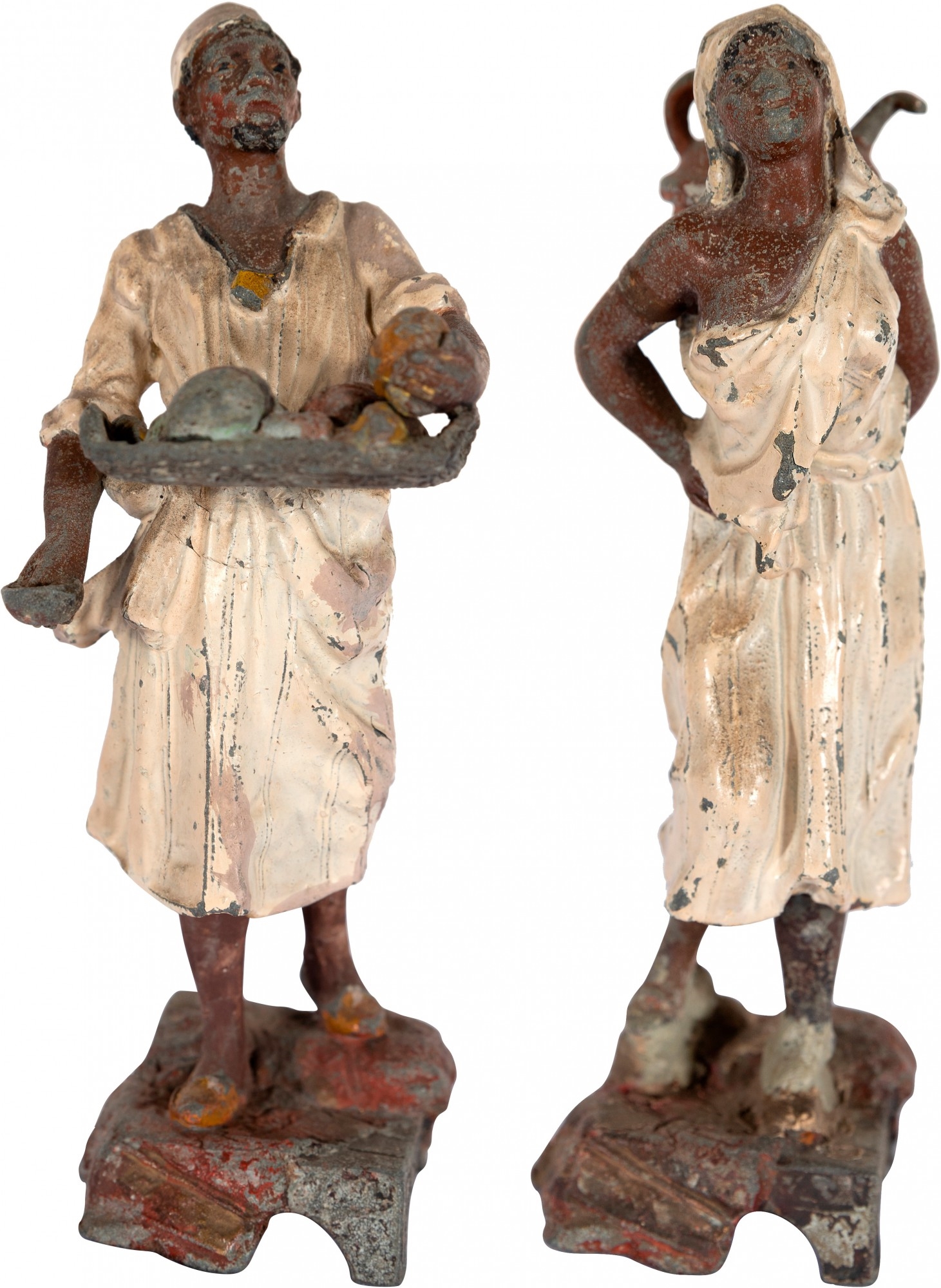 Austrian School 20th Century Figura Masculina E Figura Feminina