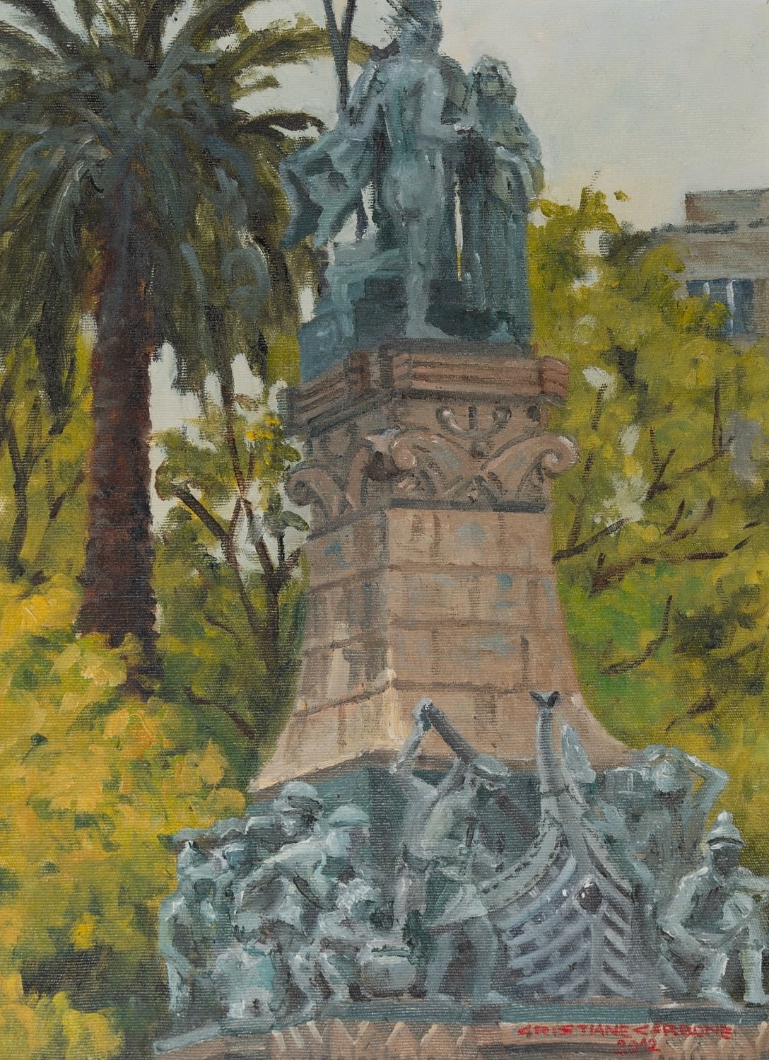 Cristiane Carbone | Monumento a amizade sirio-libanesa - Ettore Ximenez ...