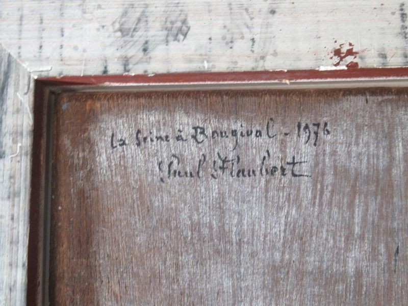 Paul Flaubert | La Seine à Bougival | MutualArt