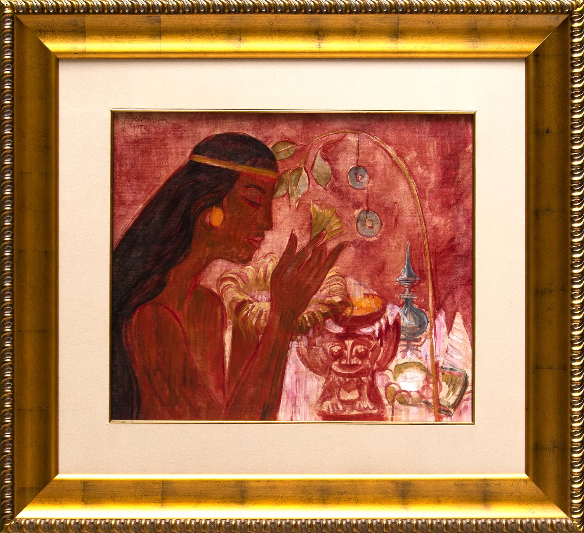 Theo Meier | Sembahyang (1950) | MutualArt