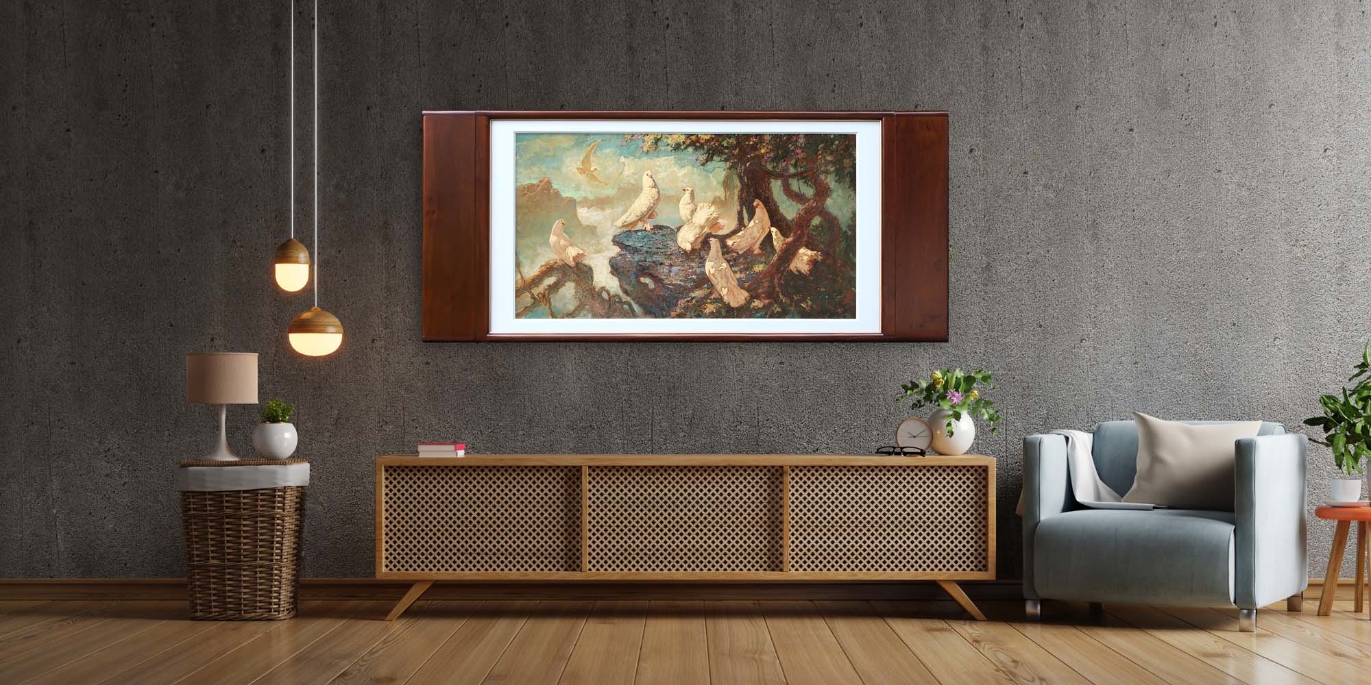 Lee Man Fong | Doves (1964) | MutualArt